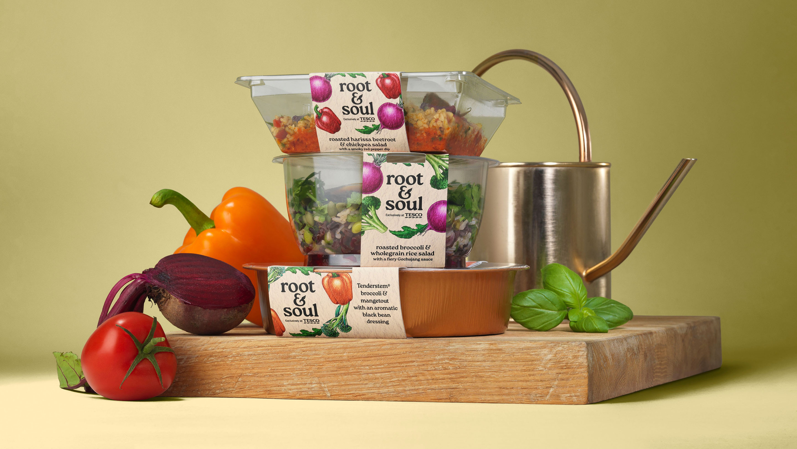 Tesco Root & Soul – Branding & Packaging