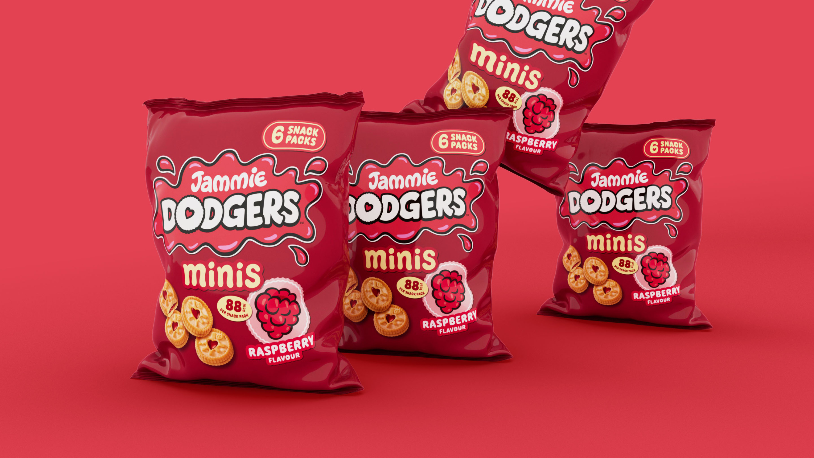Jammie Dodgers – Bold Brand & Packaging Design